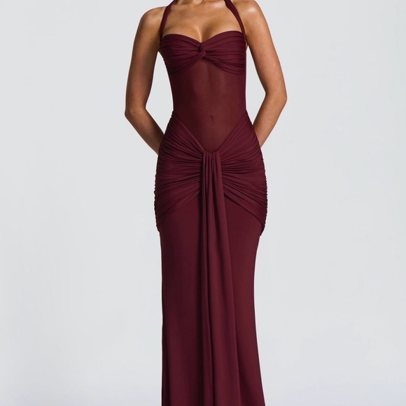 Babyboo Fashion | Dresses | Strapless Vixen Maxi Dress Cherry Lacquer ...